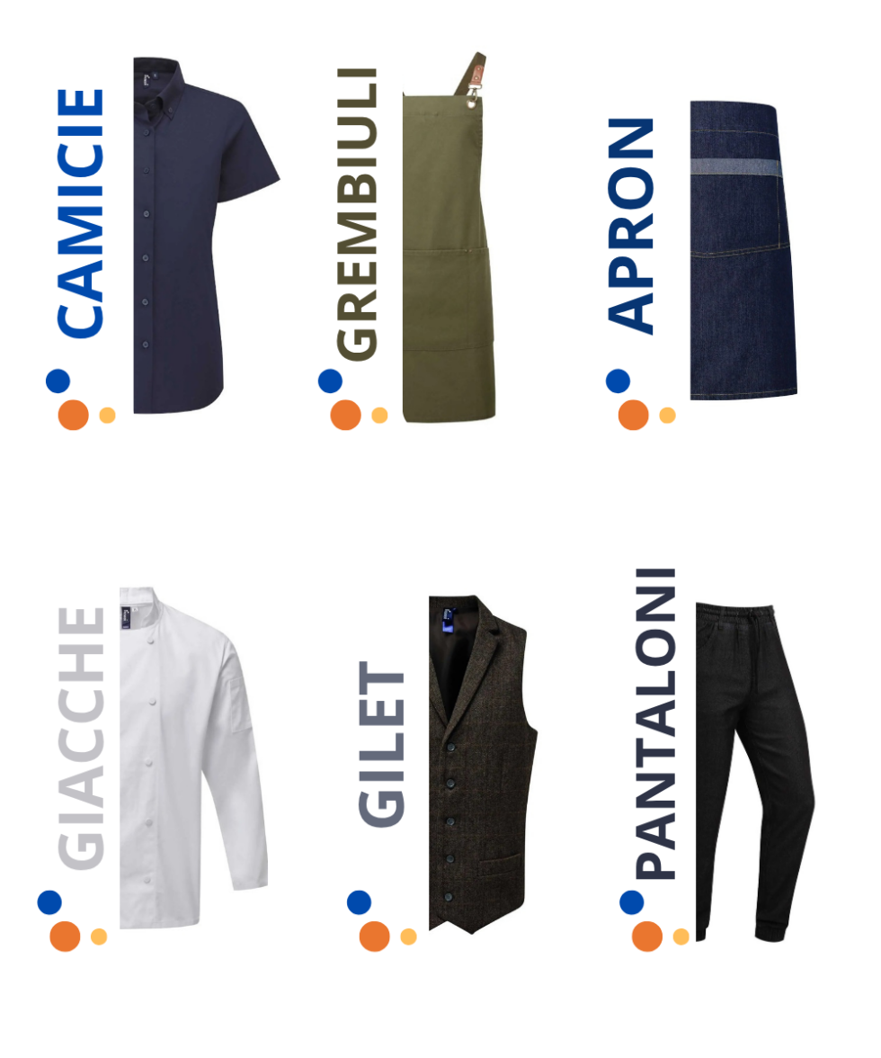 Abbigliamento Ristorazione Personalizzato - New Goose's